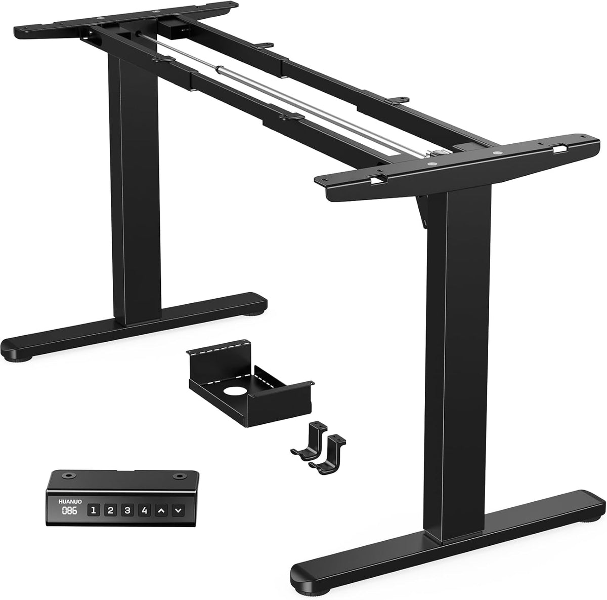 HUANUO Standing Desk Frame with Brushless Motor, 100kg Weight Capacity ...