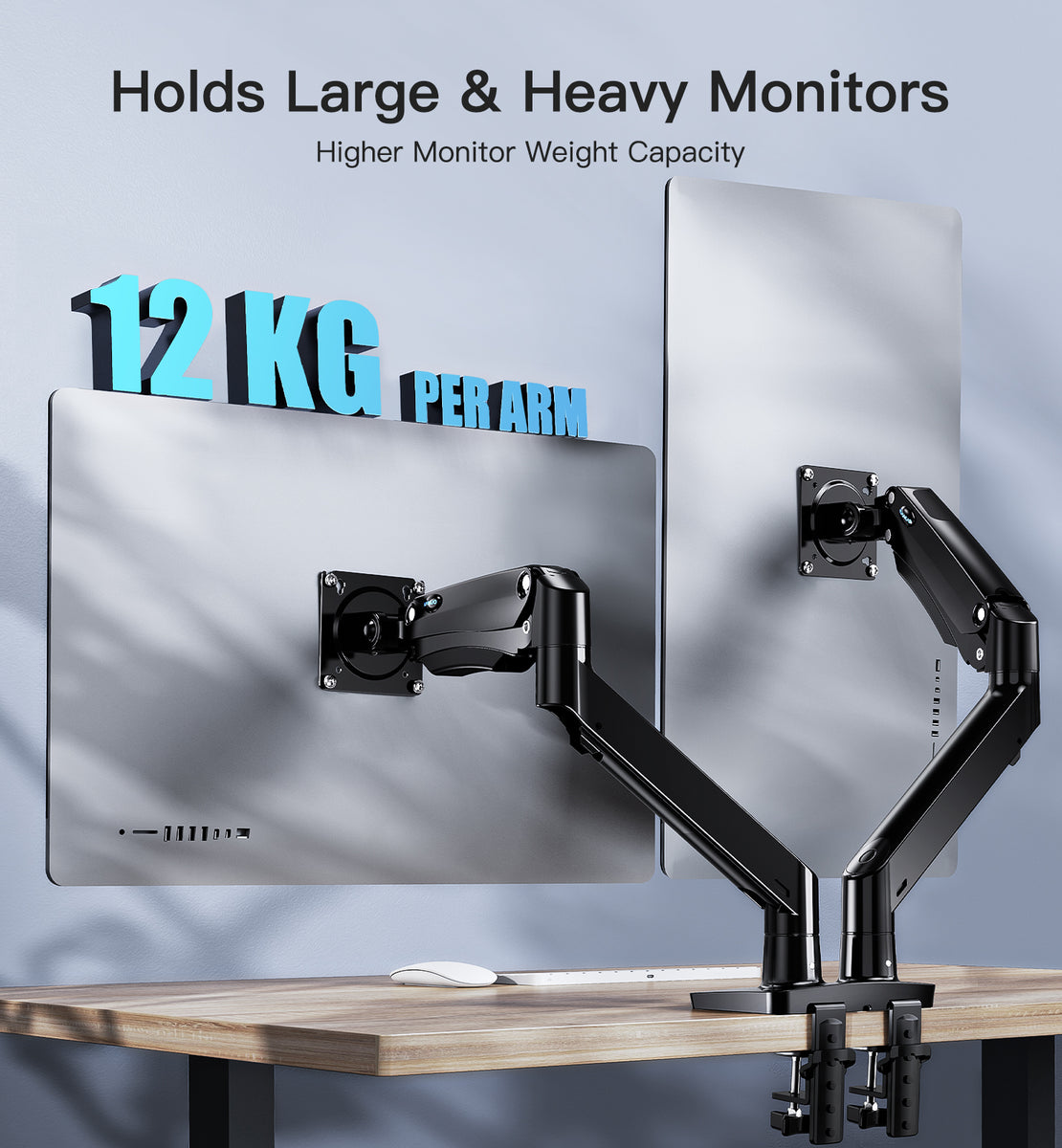 Dual Monitor Mount For 13" To 35" Screens – Huanuo UK